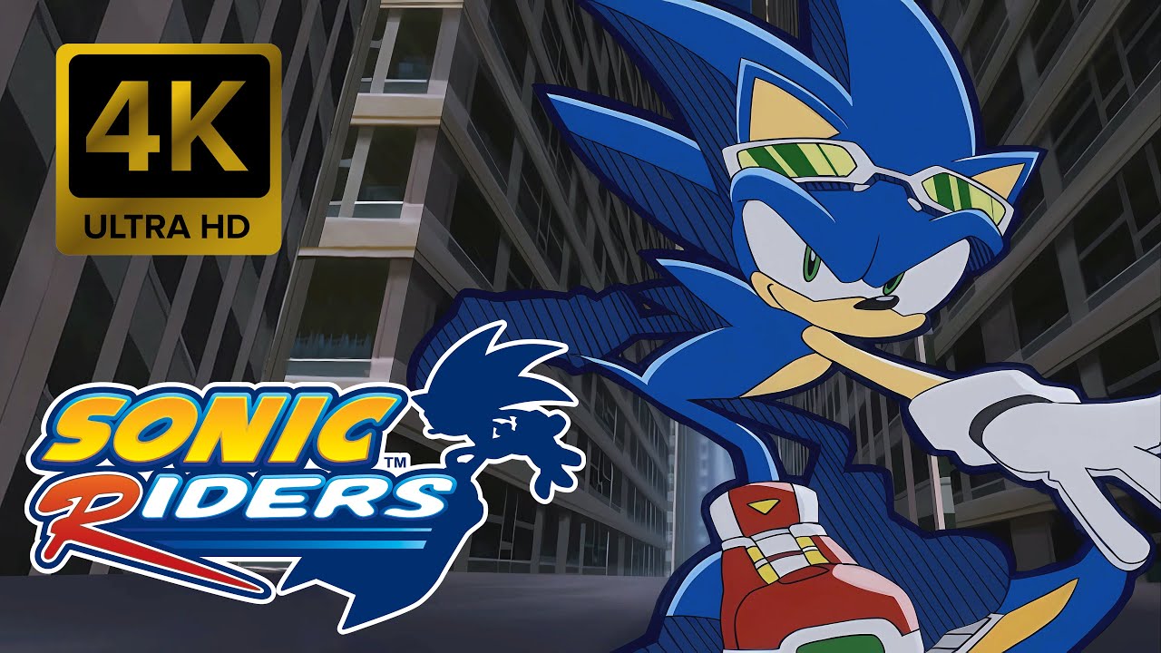 Sonic Riders Opening [Remastered 4K 60FPS] - YouTube