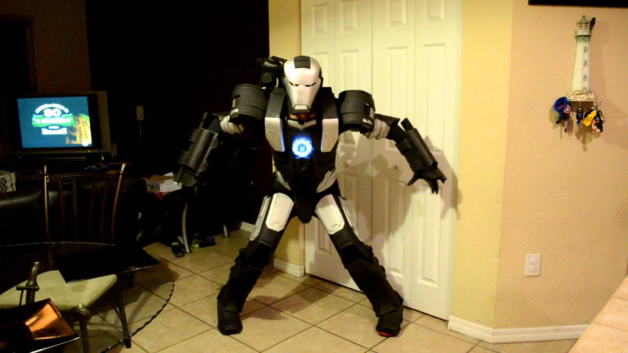 war machine costume by Yerald - YouTube