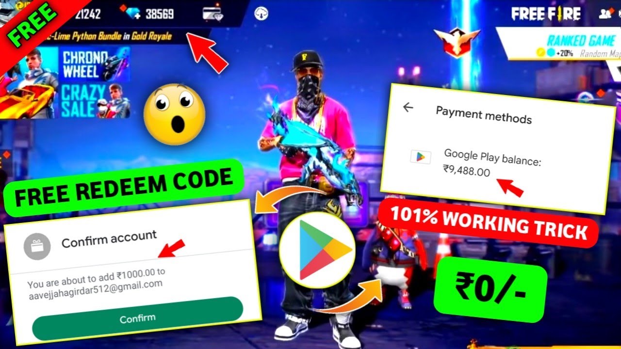 ( New) Method get google redeem code | google play gift card | 2023 ...