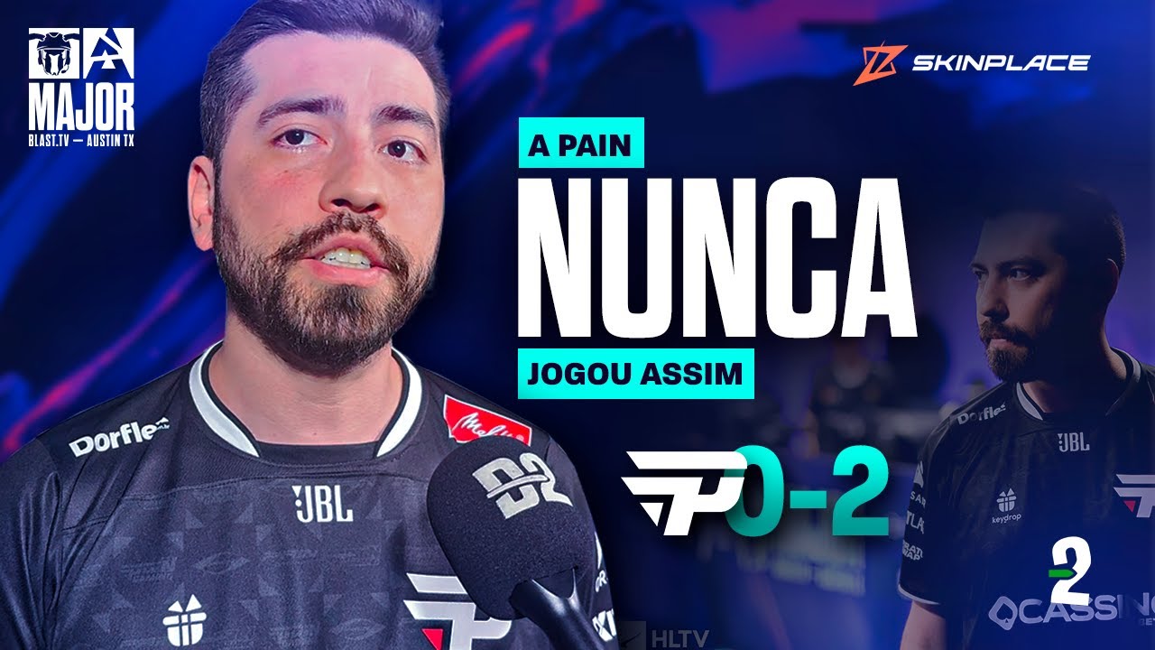RIKZ FALA SOBRE DERROTAS DA PAIN NO MAJOR - YouTube