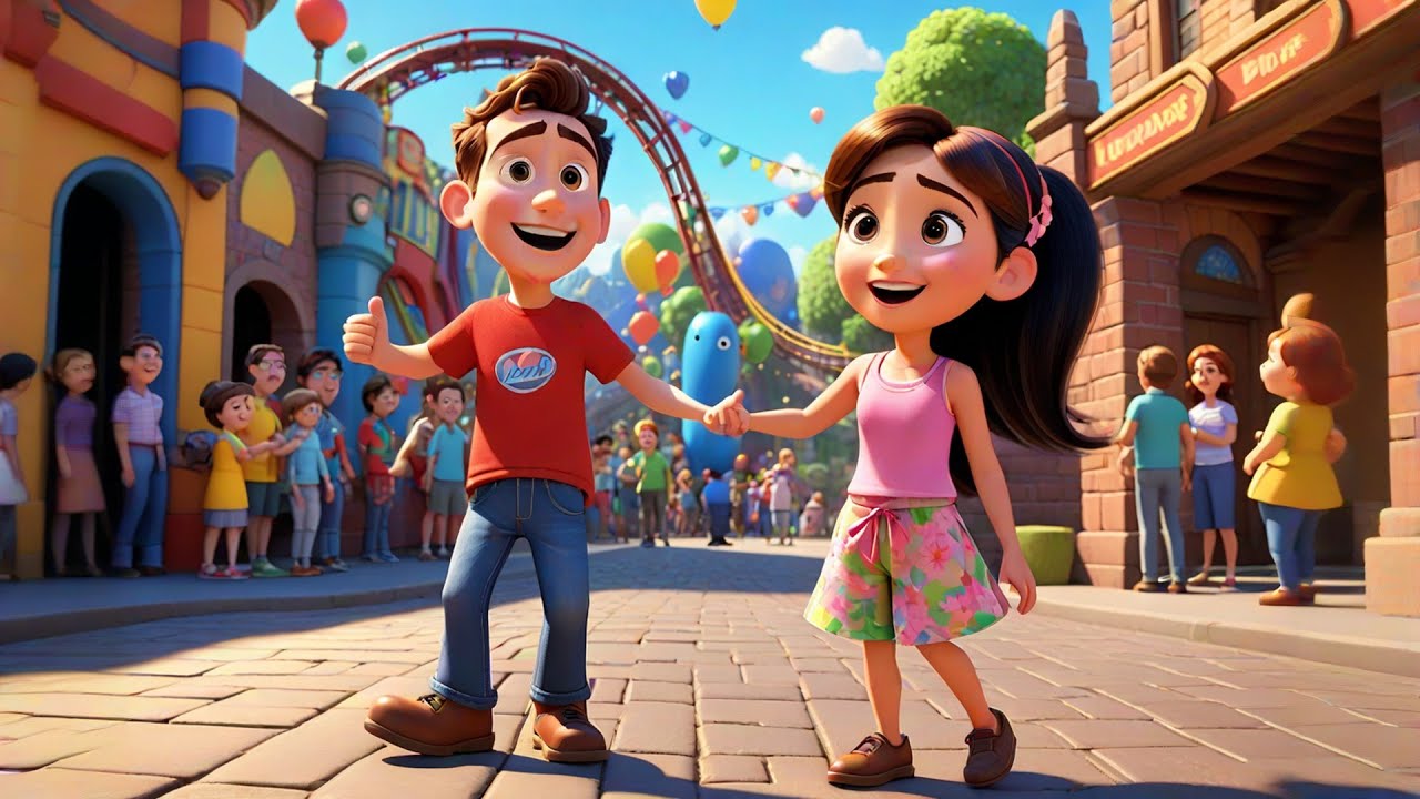 Let’s Ride the Roller Coaster | Fun Adventure Song for Kids | Nursery ...