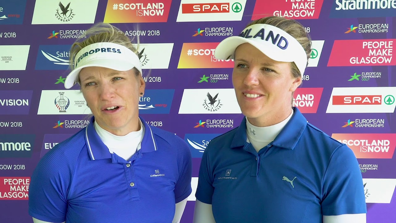 Ursula Wikstrom and Noora Komulainen gain a win for Finland - YouTube