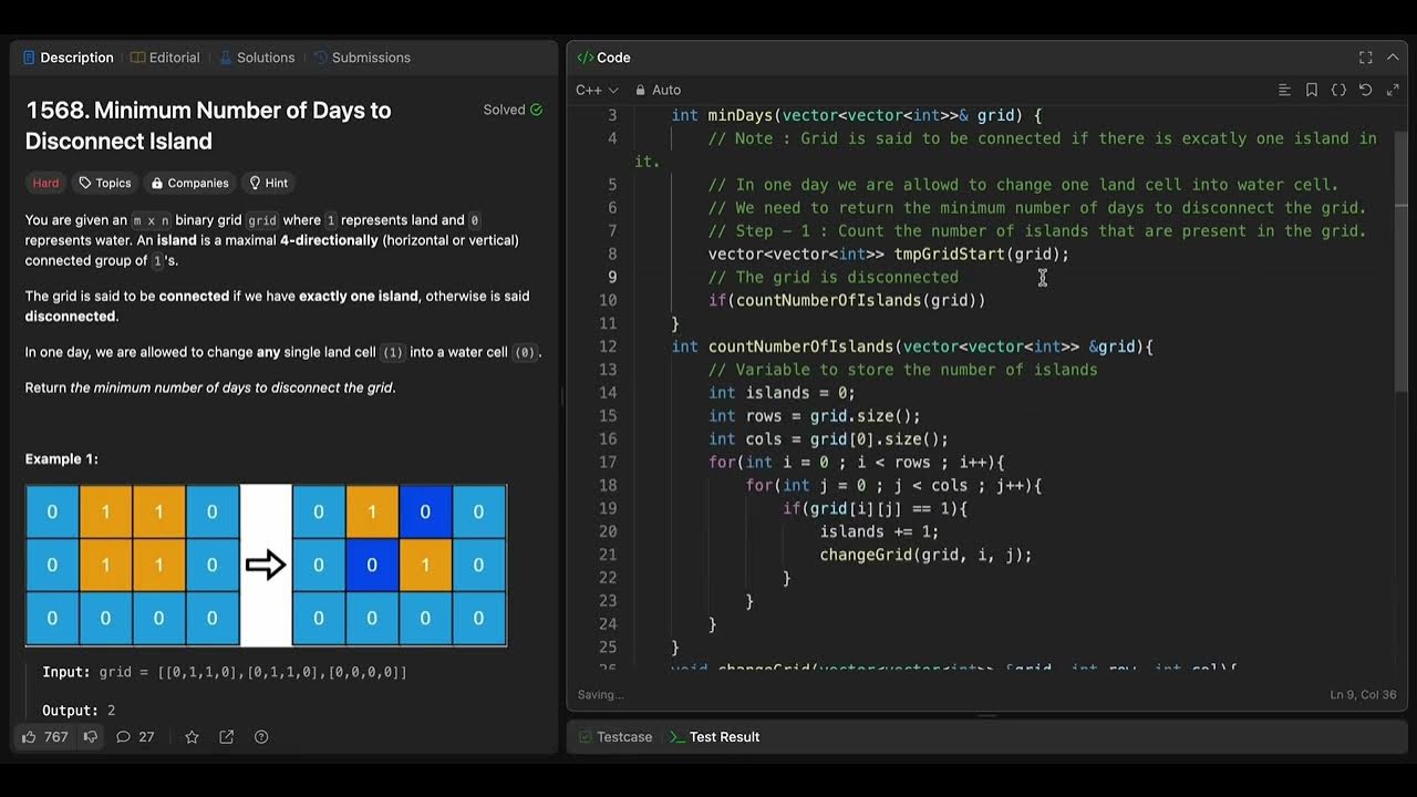Leet code Daily Question : Date - 11/08/2024 - YouTube
