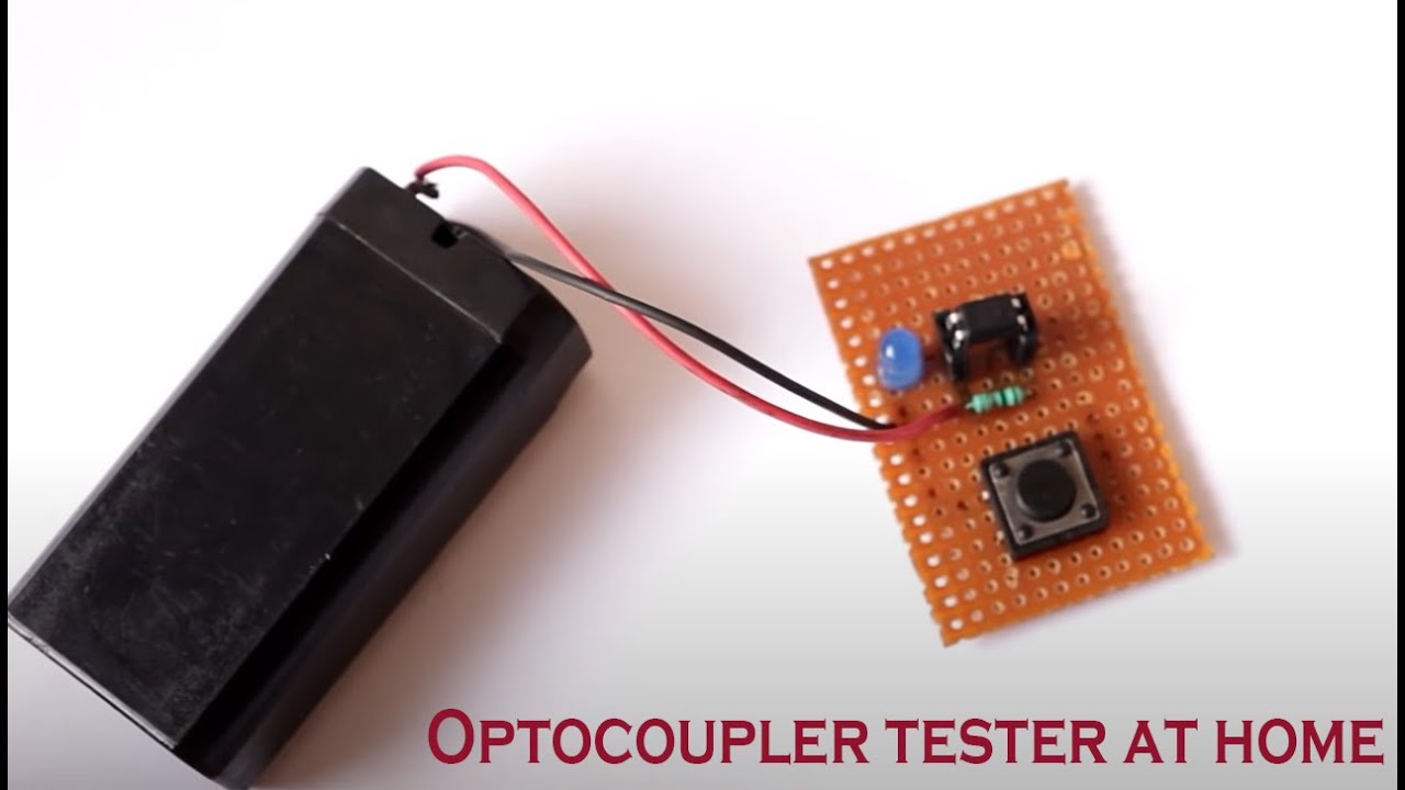 How to make optocoupler tester at home - YouTube