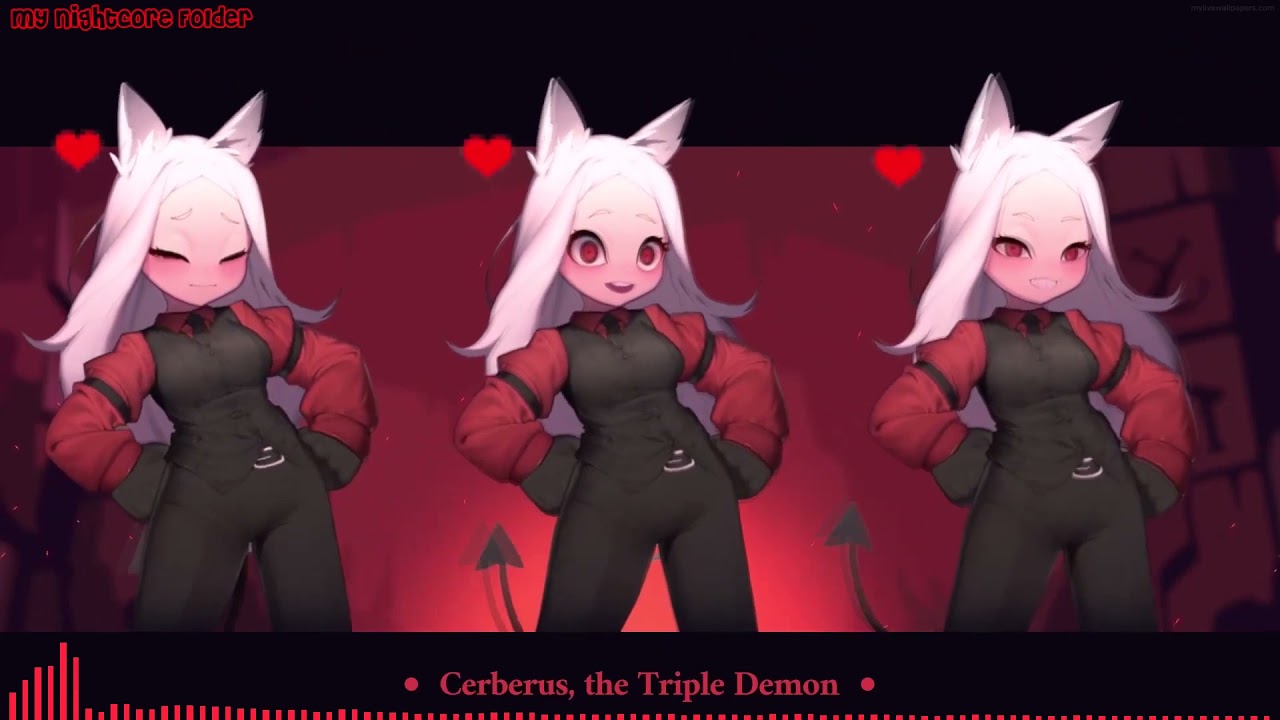 Nightcore - Vitality (Mittsies) (Helltaker Cerberus Dance) - YouTube