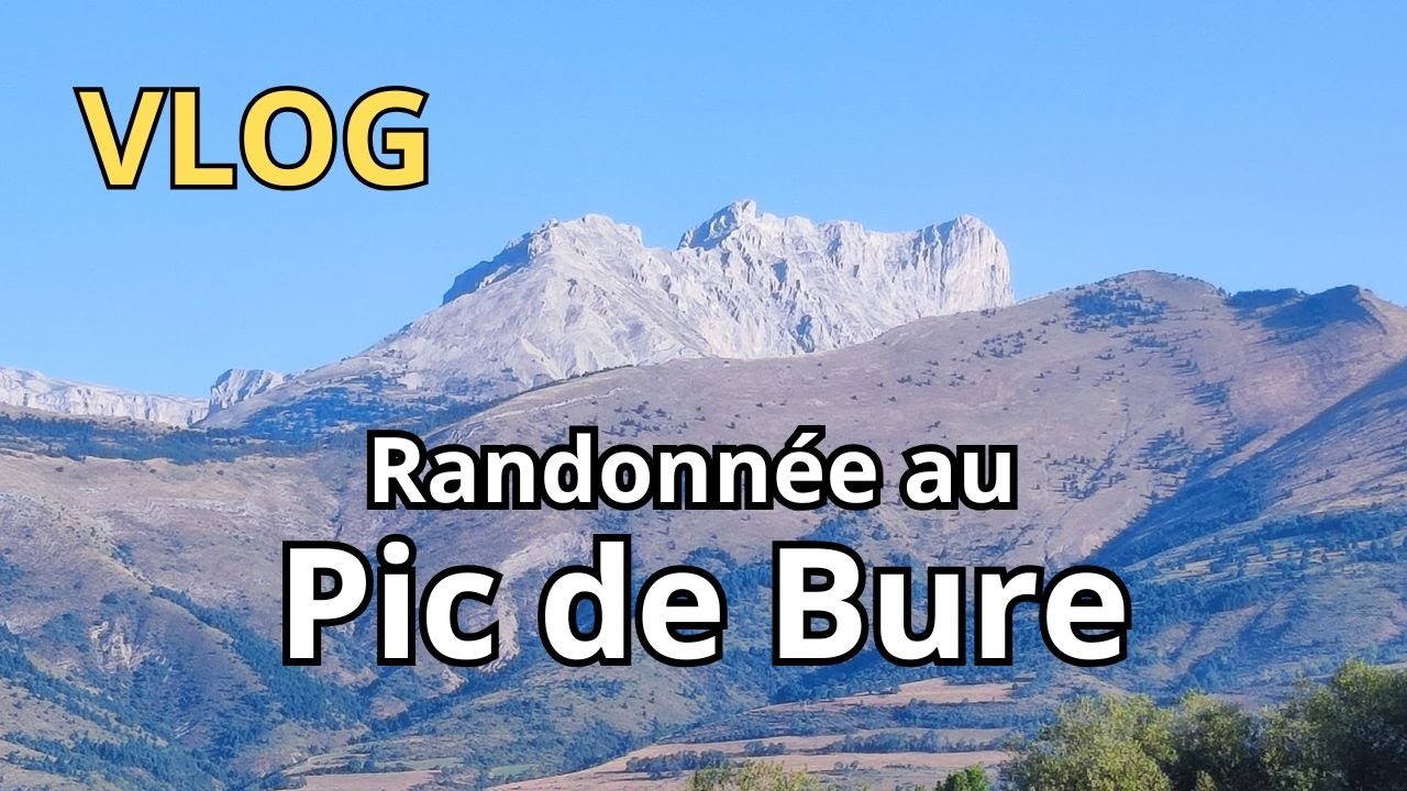 Randonnée au Pic de Bure, massif du Dévoluy (Hautes-Alpes) - YouTube