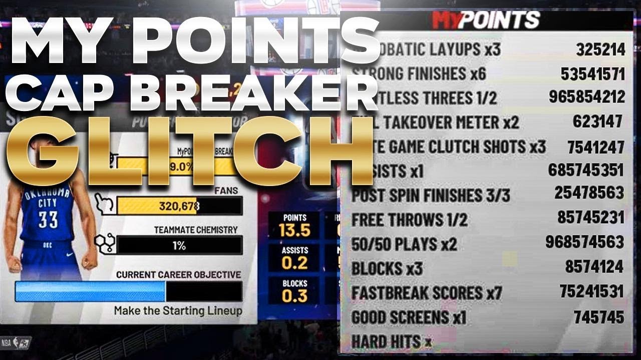 NEW NBA 2K19 MYPOINTS CAP BREAKER GLITCH!! 99 0VERALL BEST CAP BREAKER ...