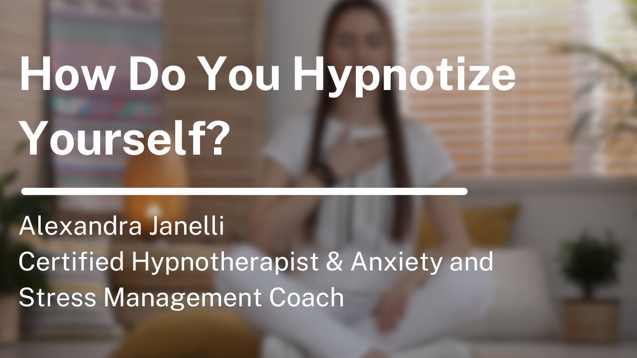 How Do You Hypnotize Yourself? - YouTube