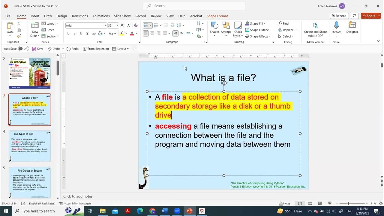 Lecture 1 Chapter 5 section 5 - YouTube