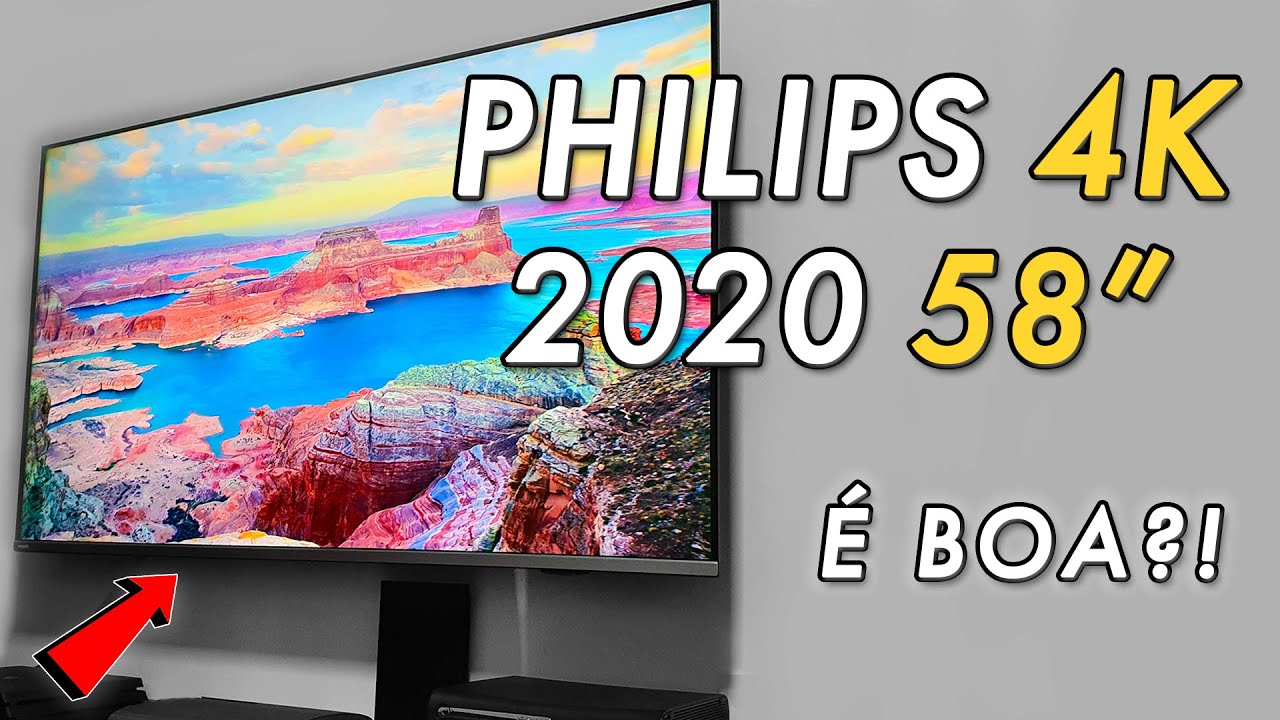 SMART TV PHILIPS 4K 58" PUG6654/78 É BOA? - YouTube