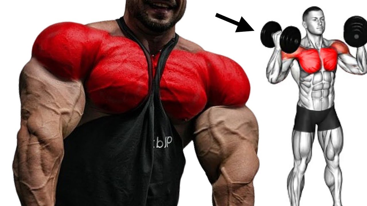 How to Grow Massive Big Chest and Wide Shoulder Workout - YouTube