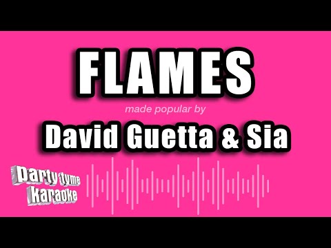 David Guetta & Sia - Flames (Karaoke Version)