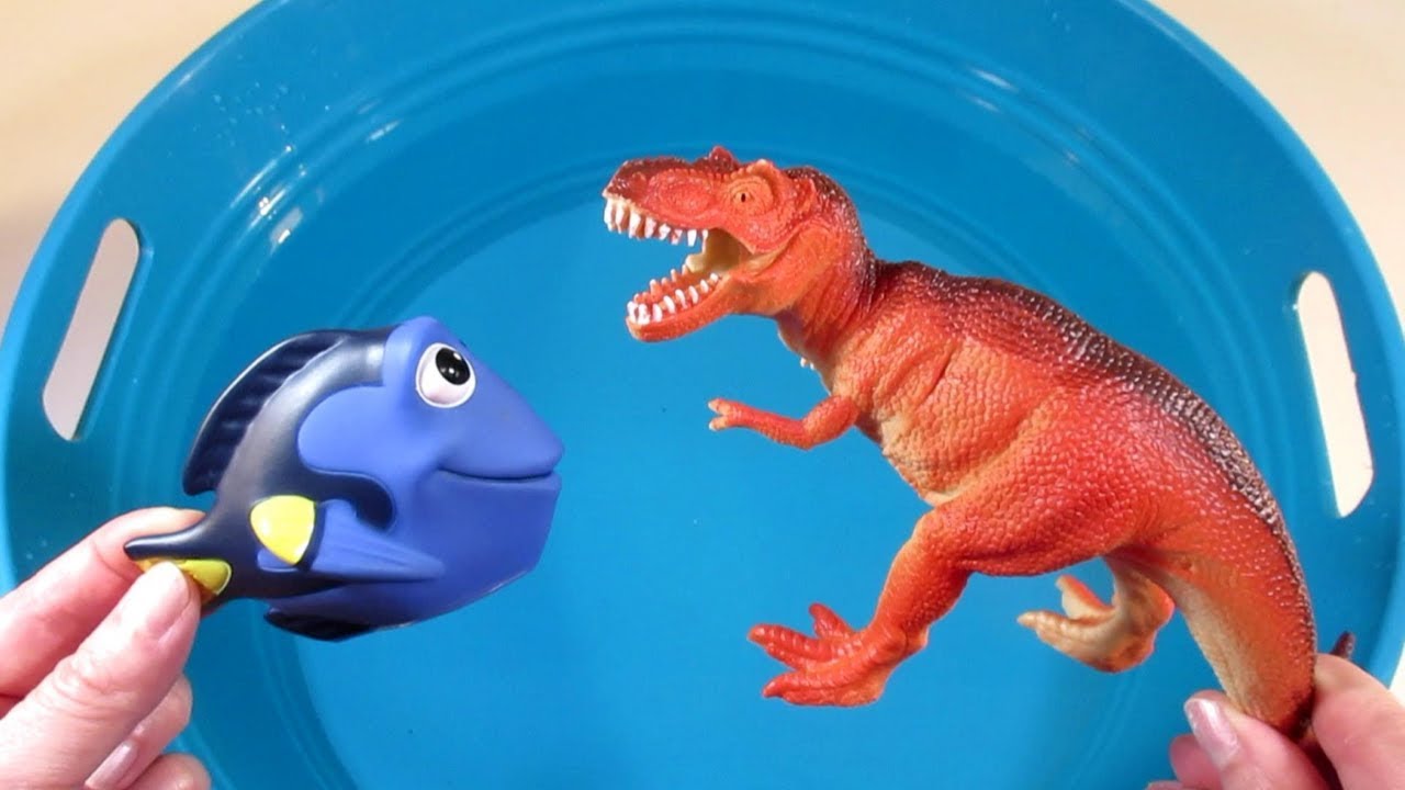 Wild Animals for Kids to Learn Safari Animal Toys in Water Fun Learning ...