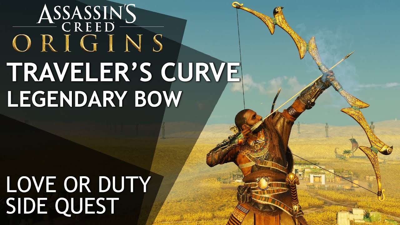 Assassin's Creed Origins - Traveler's Curve Legendary Bow (Love or Duty ...