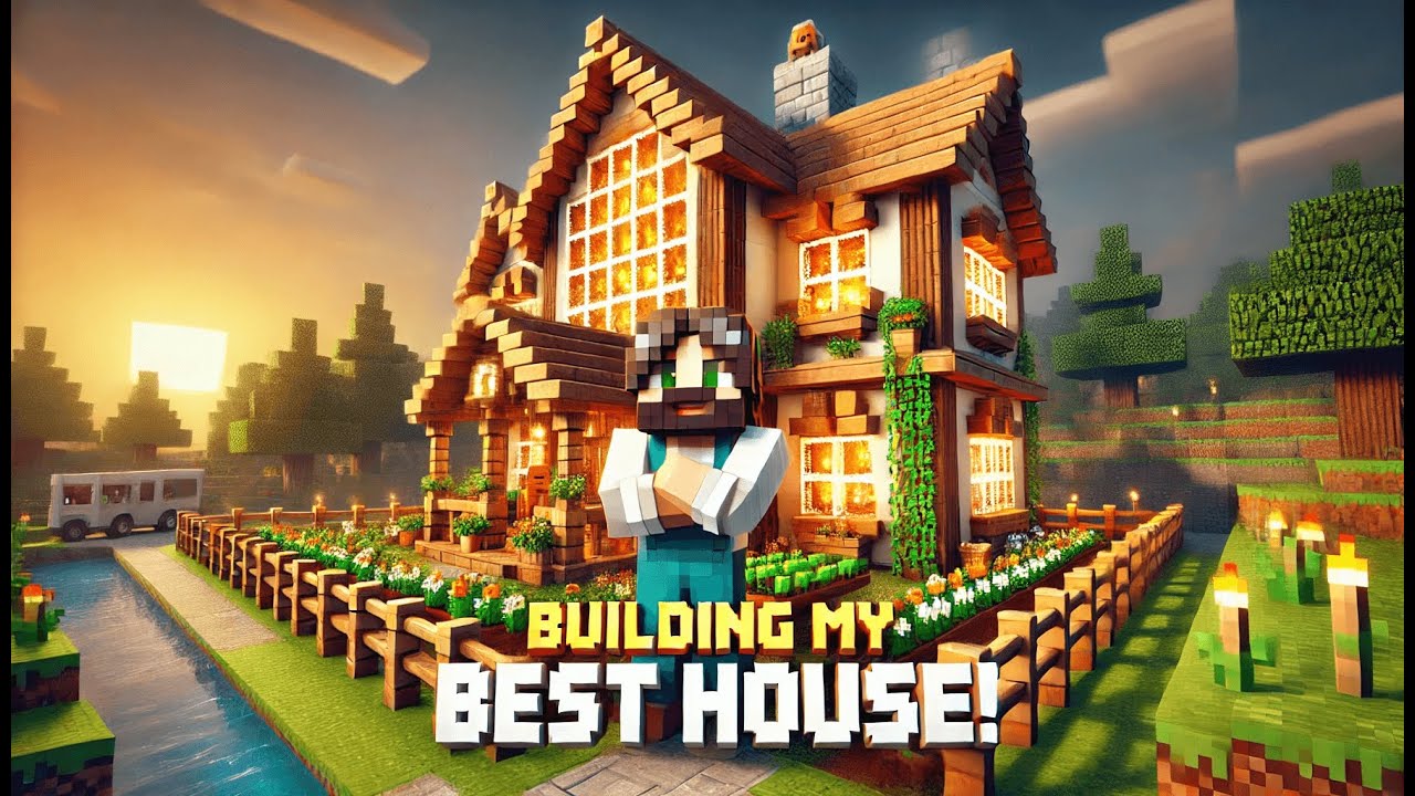 Building My BEST House Yet in Minecraft! 🏡 Part 3 | LegendaryBroz Build ...