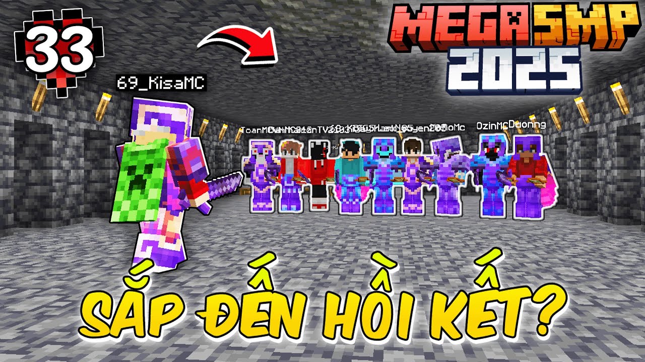 Minecraft MEGA SMP 2025 Tập 33: 1 Ngày Bình Thường Ở Mode Lifesteal ...