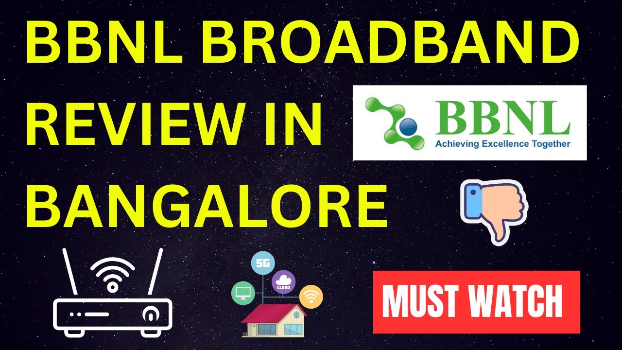 BBNL Broadband review in Bangalore - YouTube