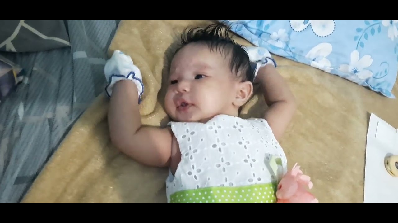 happy 2nd moth old baby aiah😘 - YouTube