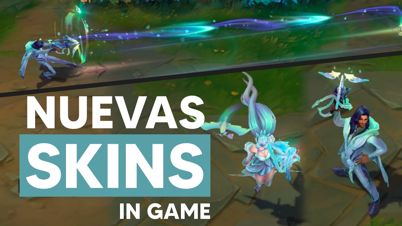 NUEVAS SKINS IN GAME: ROSA DE CRISTAL Y ROSA MARCHITA | LEAGUE OF ...