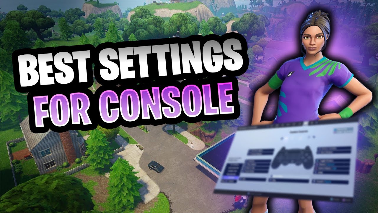 BEST CONTROLLER SETTINGS in Fortnite! PRO PLAYER SETTINGS FOR PS4/XBOX ...