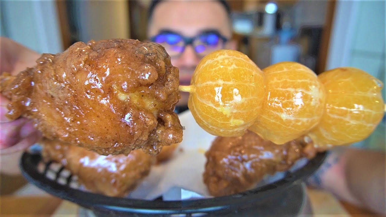 I Tanghulu my FRIED CHICKEN - YouTube