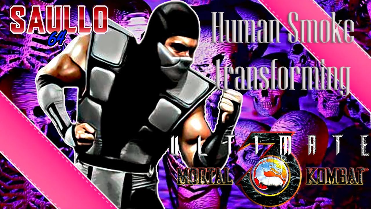 Human Smoke transforming - Ultimate Mortal Kombat 3 (SNES) - YouTube