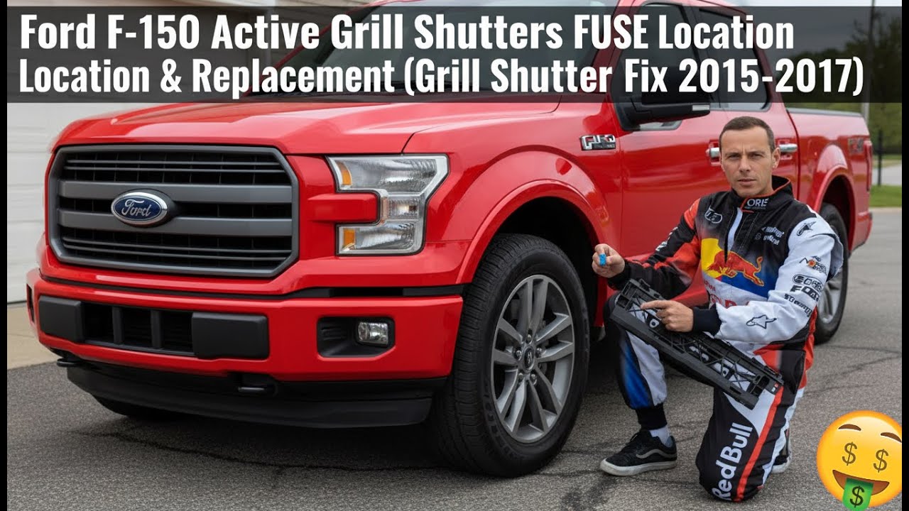 Ford F-150 Active Grill Shutters FUSE Location & Replacement (Grill ...