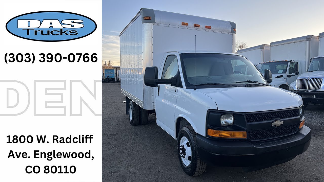 2010 Chevrolet Express 3500 - 12' Box Truck W/Ramp - #41355 - YouTube