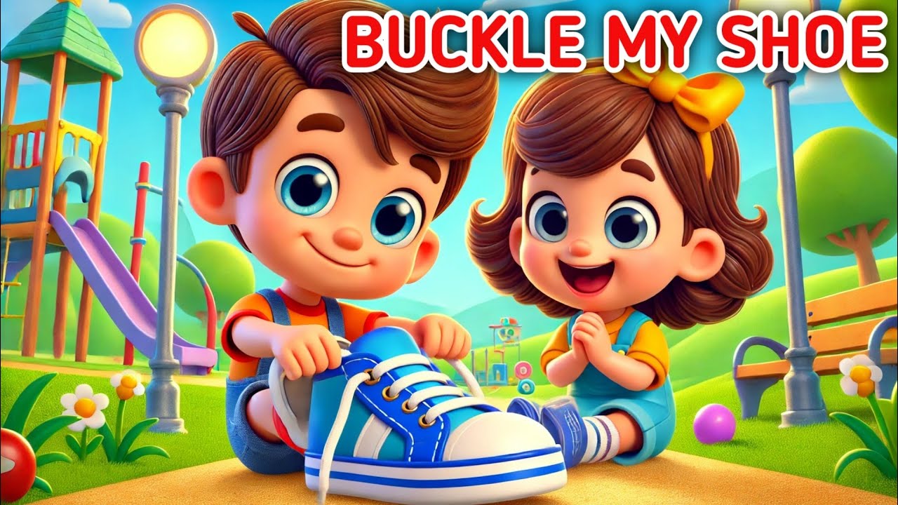One, Two, Tie My Shoe | A Fun Kids’ Rhyme - YouTube