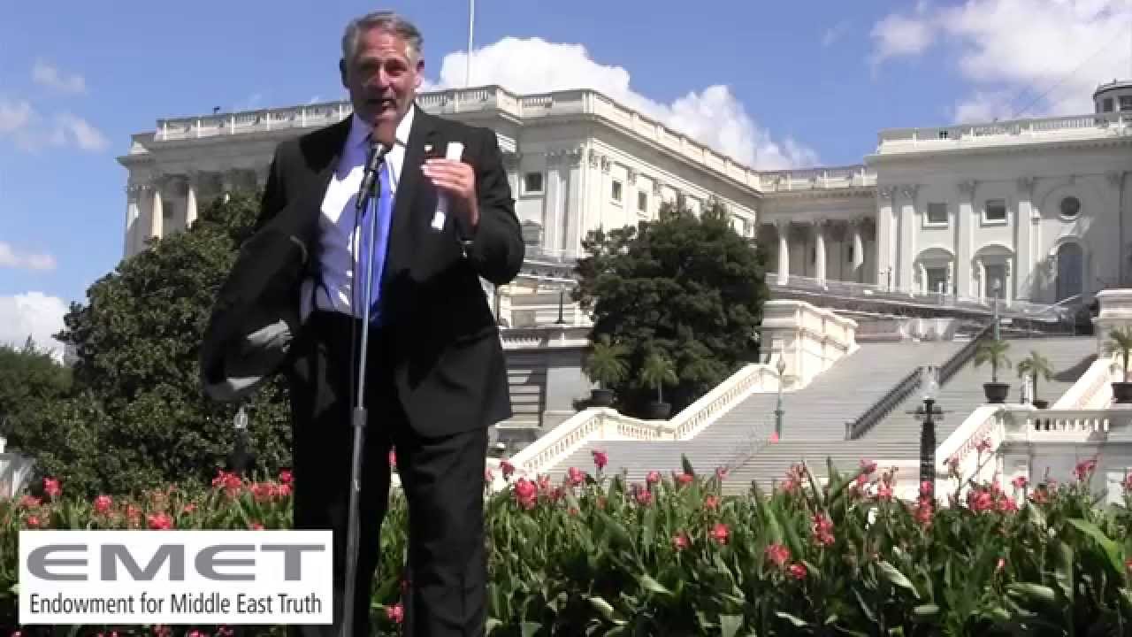 Ken Stethem at EMET's "EMET's Press Conference Against the Iran Nuclear ...