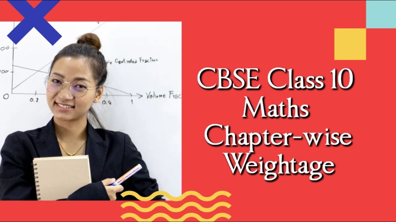 CBSE Class 10| maths| chapter-wise weightage - YouTube