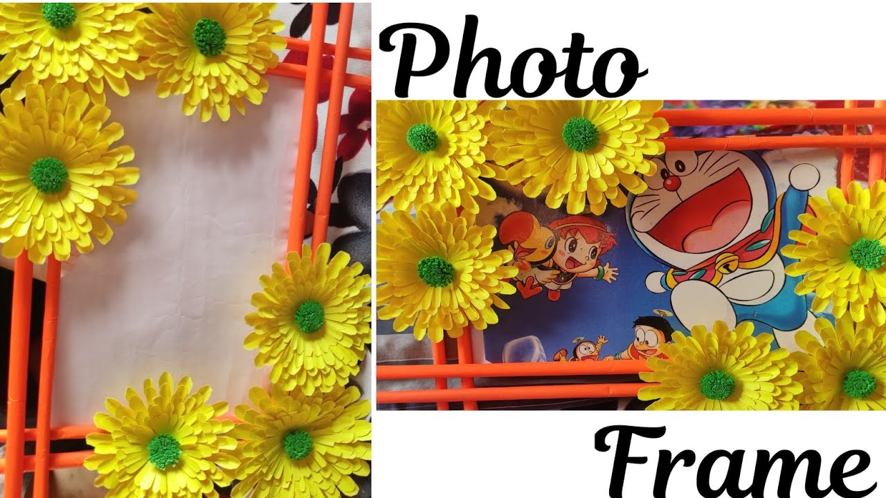 Paper Craft Photo Frame//Simple And Easy Paper Wall Hanging//Photo ...