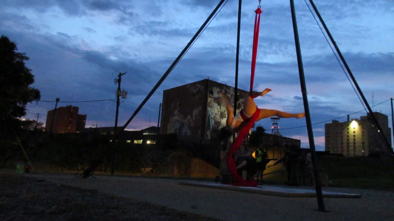 Emily Heilman Cirque Du Lake performance - YouTube