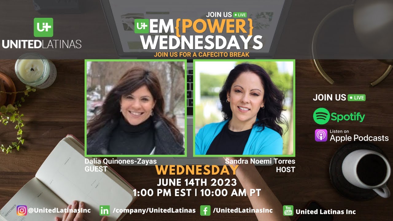 Cafecito Power Break with Dalia Quinones-Zayas - YouTube