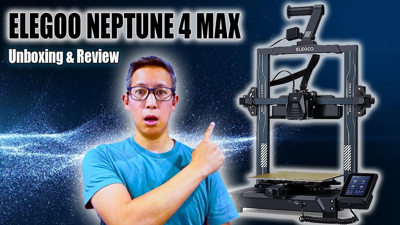 Elegoo Neptune 4 Max - AMAZING SIZE & SPEED! - YouTube