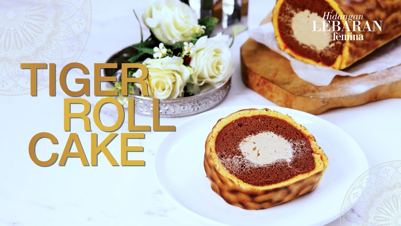 Resep Hidangan Lebaran: Tiger Roll Cake - YouTube