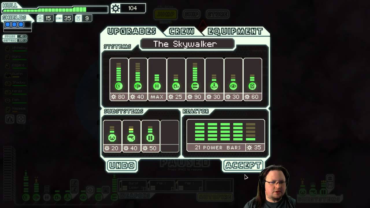 FTL:AE Easy Slug B, 3 Scrap recovery arms - YouTube