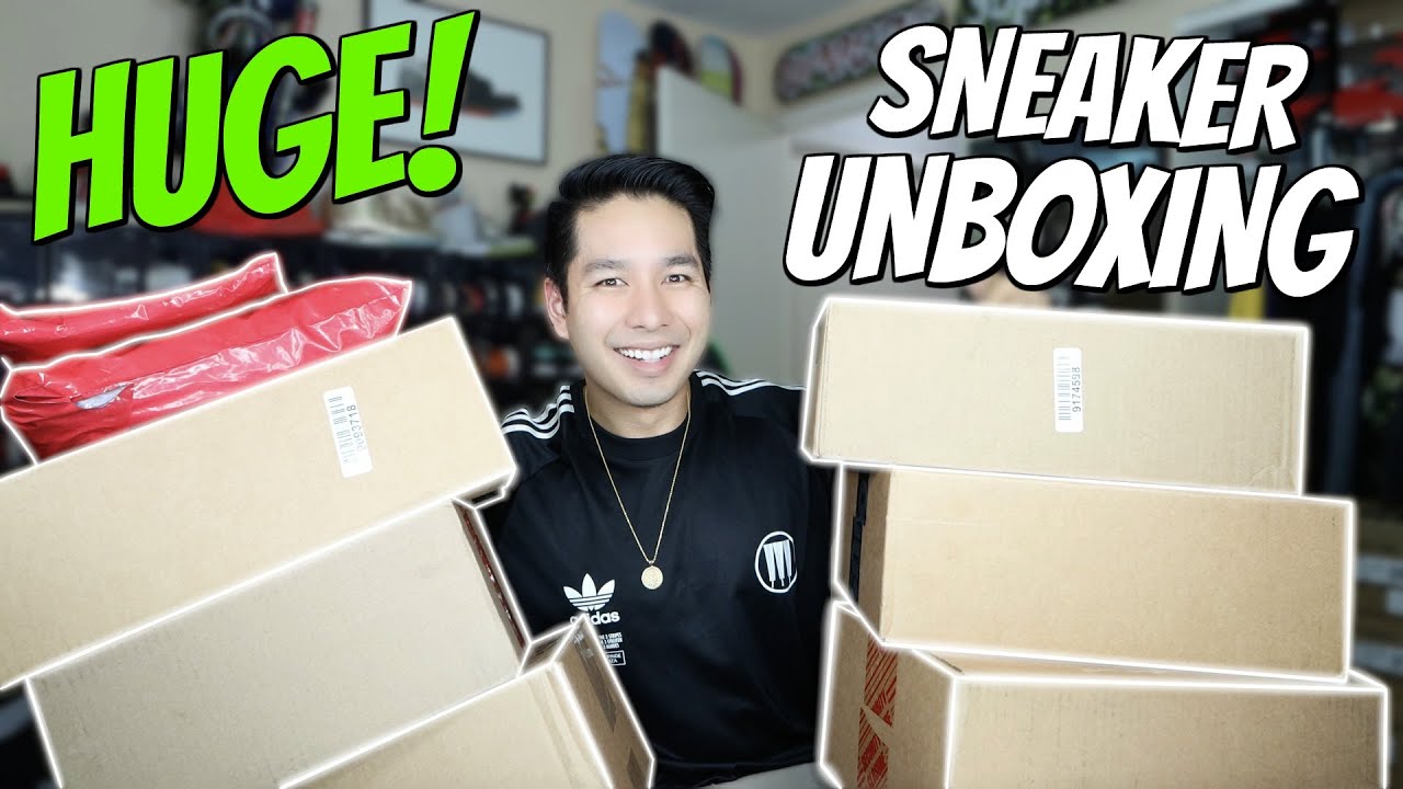 Biggest Sneaker Unboxing Of The Year! 🙌🏼 (10 Boxes!) - YouTube