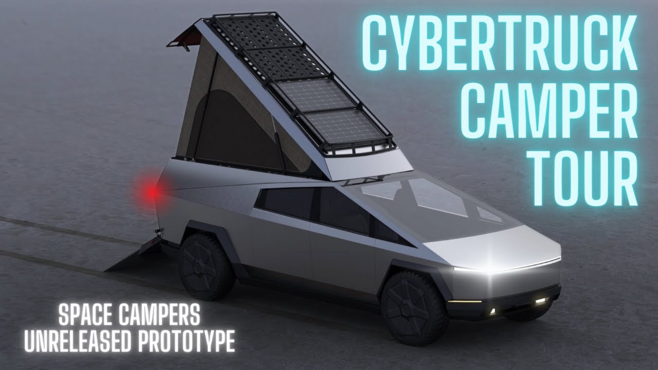 Space Campers - Unveiling the Cybertruck Camper Prototype - The Off ...