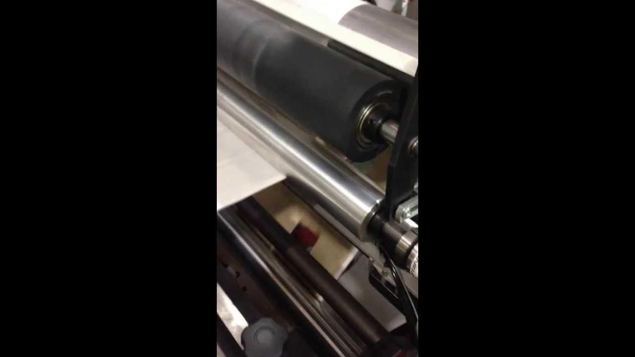 Window die cutting - YouTube