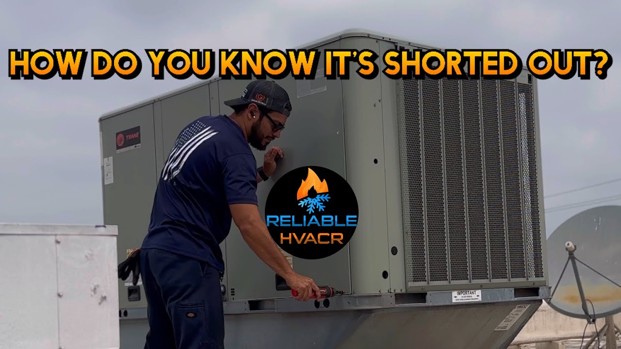 Kitchen too hot for the cooks, AC is tripped - YouTube