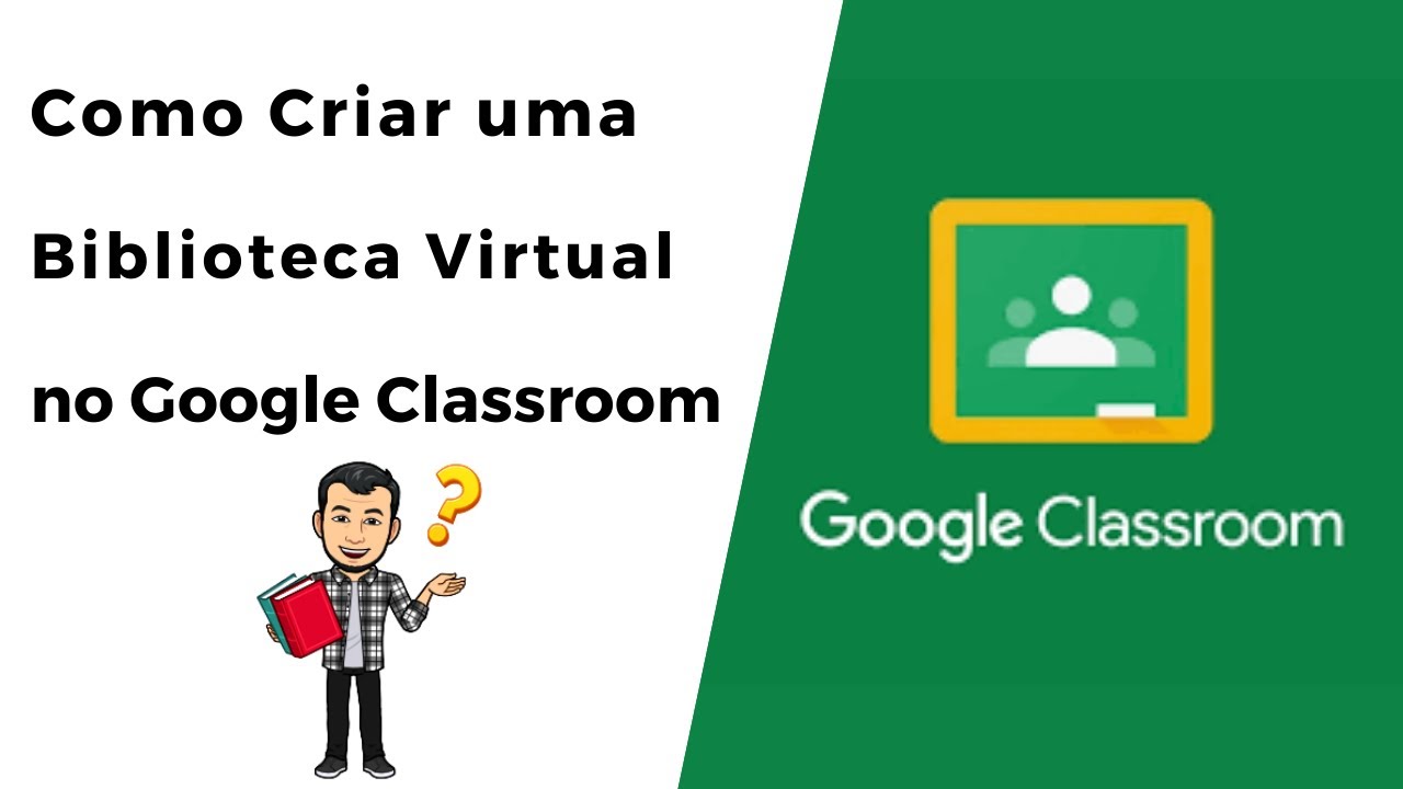 Como criar uma Biblioteca Virtual no Google Classroom - YouTube