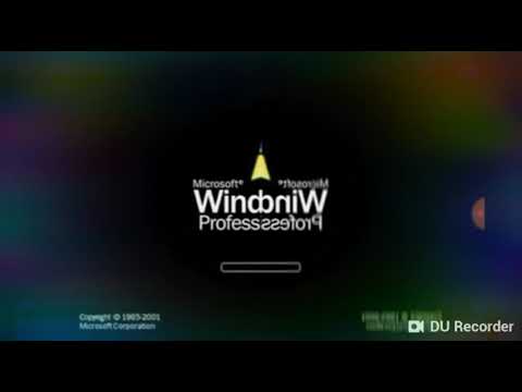 Microsoft Windows XP professional effects in screen Eco major - YouTube