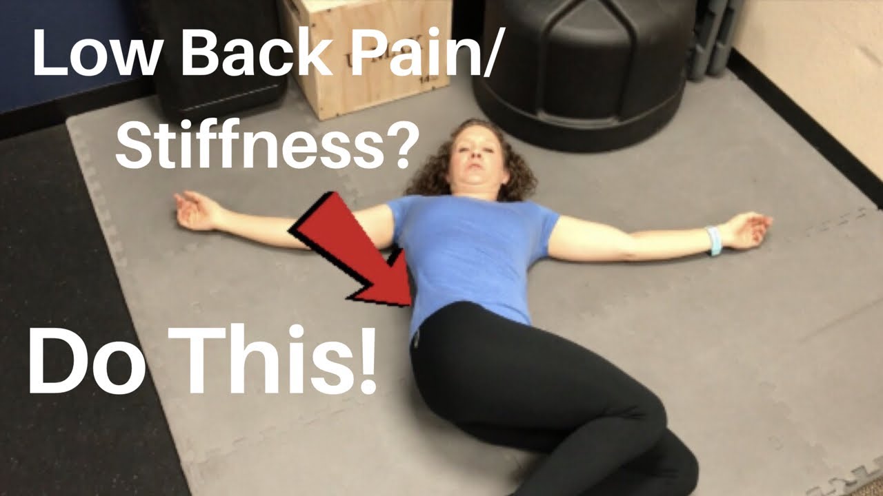 Low Back Pain/Stiffness? Do This! | Dr K & Dr Wil - YouTube