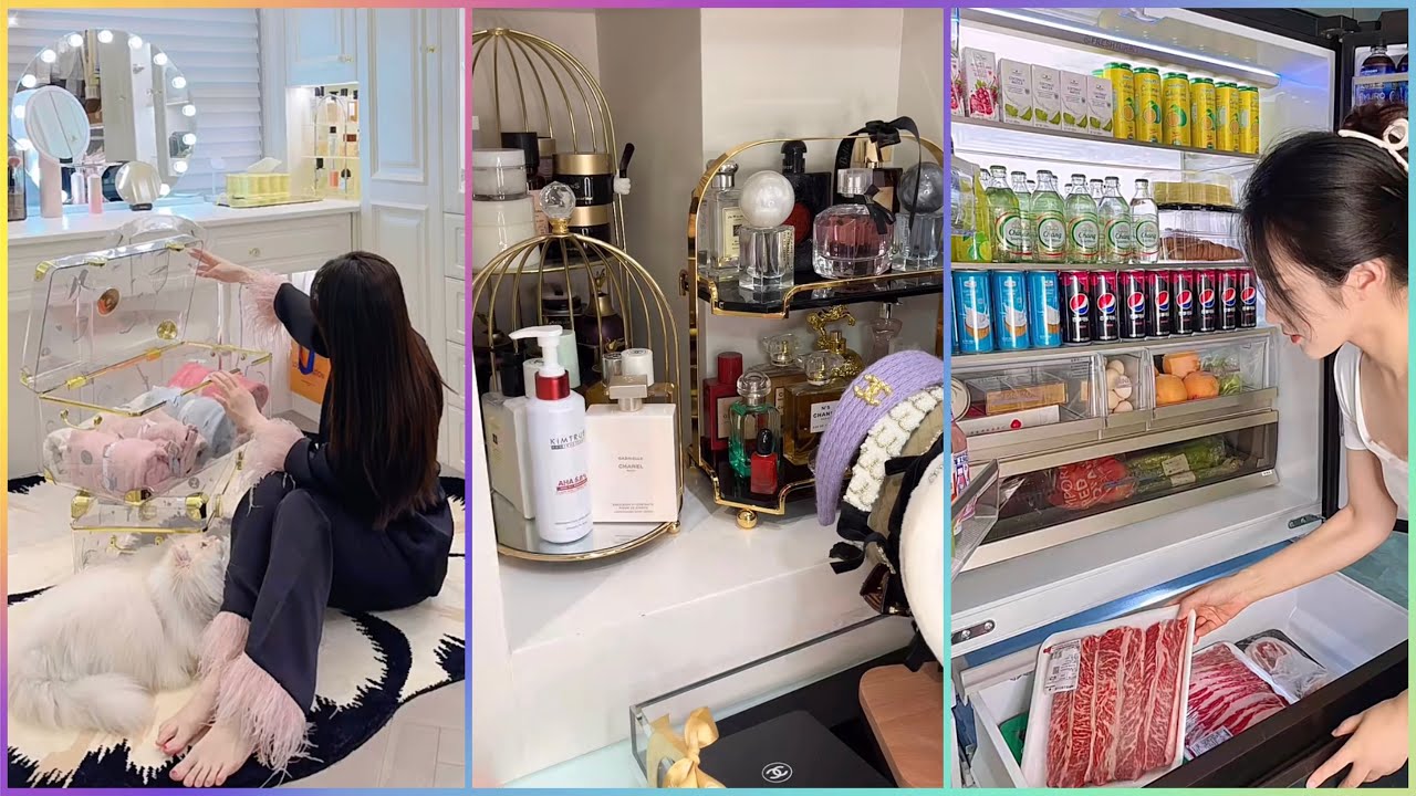 Vanity Organizing And Refrigerator Restocking 🎀 | Laundry Refill ...