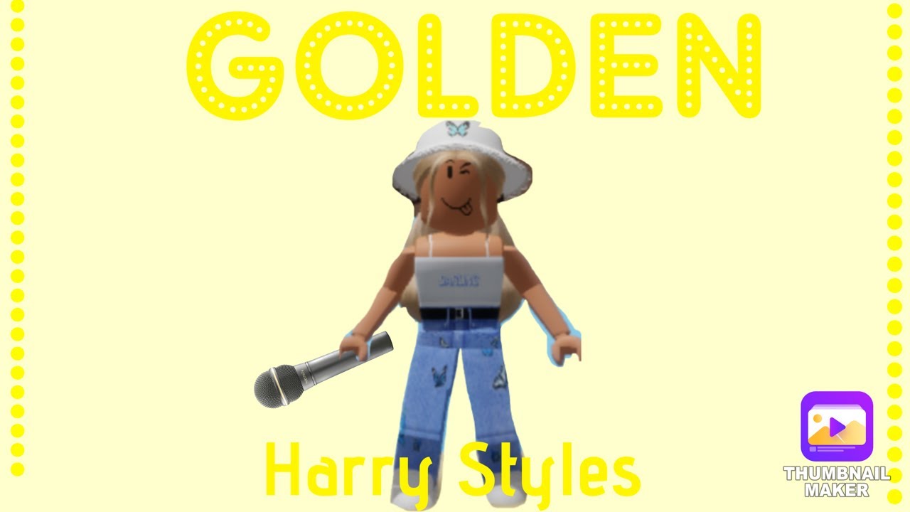 Golden Music Video | Harry Styles | Roblox Brookhaven - YouTube