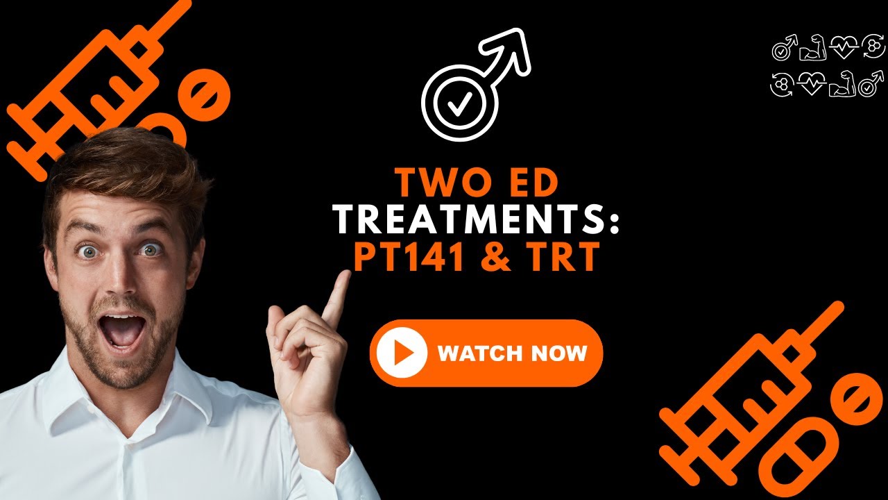 2 Erectile Dysfunction Treatments that are not ED Pills: PT-141 & TRT ...