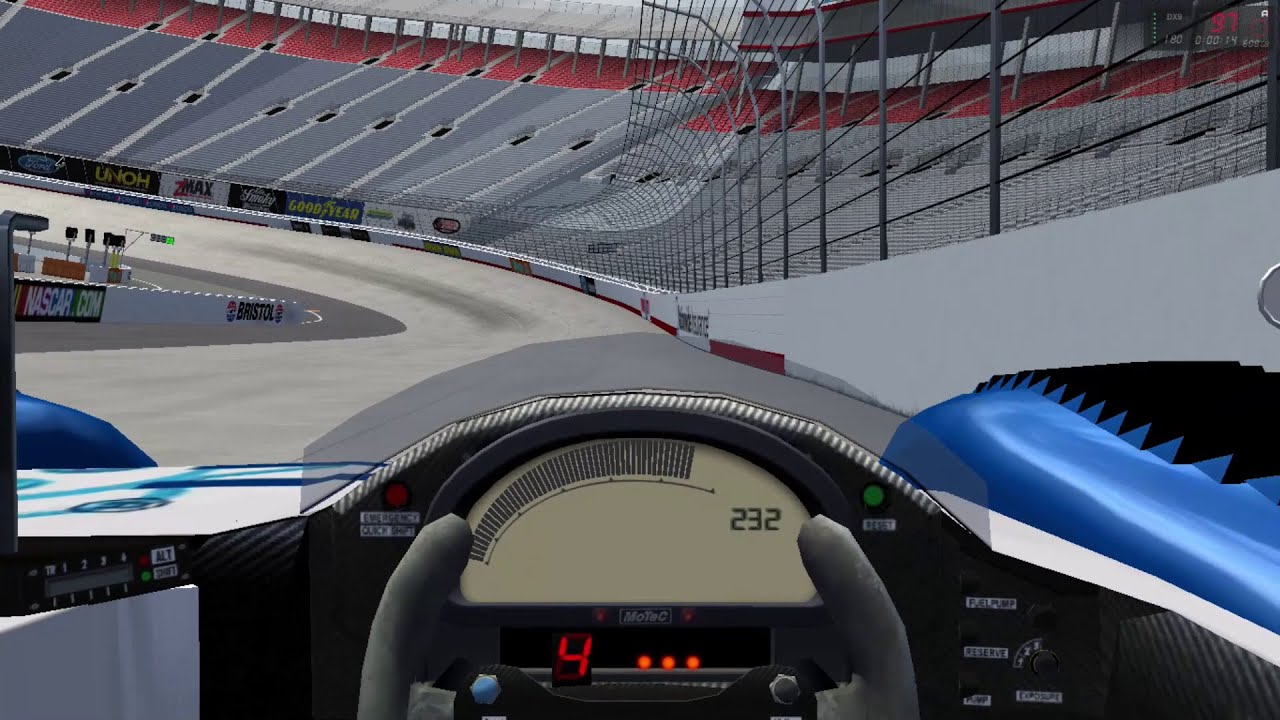 rFactor Oval Tracks: Bristol SRW - YouTube