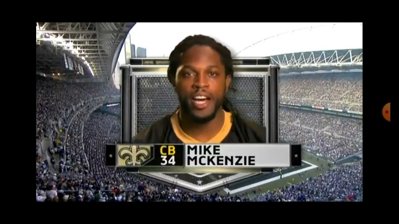 2007 NBC Sunday Night Football Player Introduction Week 6 : NO VS SEA ...