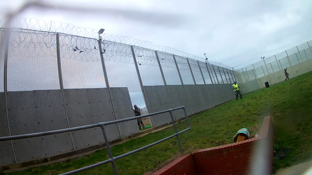 Airsoft weekend -Gaol events- prison life - YouTube